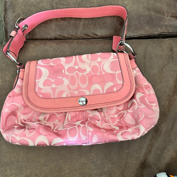 Coach | Bags | Vintage Pink Coach Purse | Poshmark